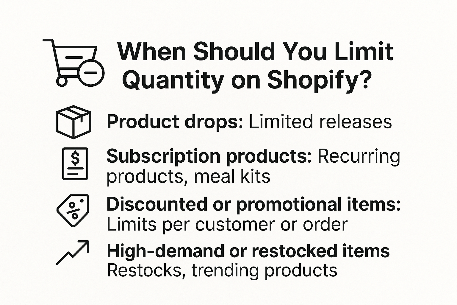 Shopify Limit Quantity per Customer: How to Set It Up